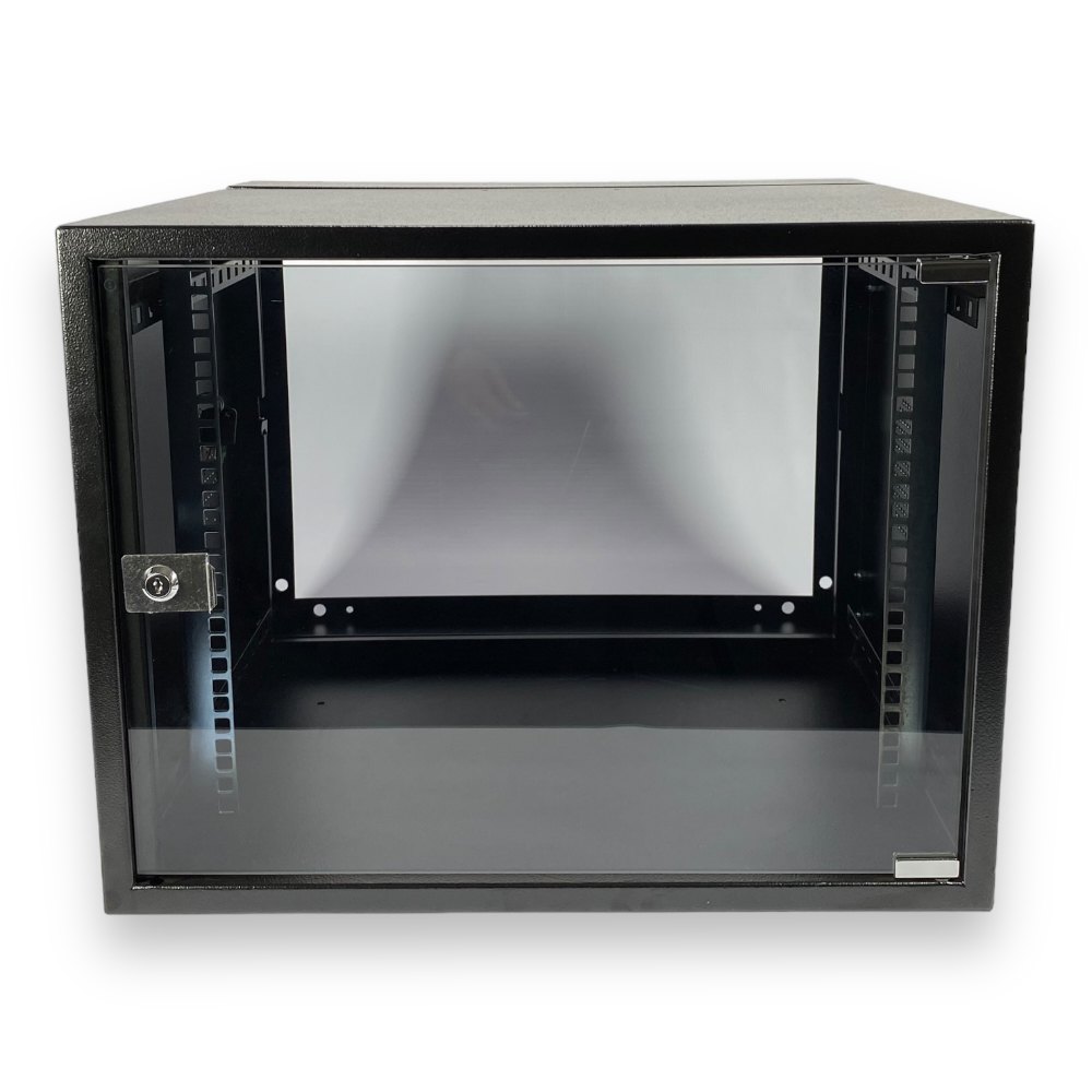 CompuCable Cabinet Wall Box 9U 500 Deep W/ 100mm Collar | Compucable